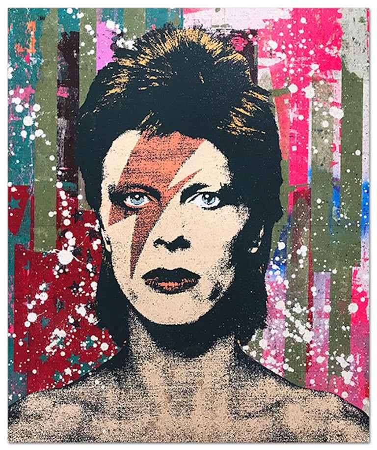 Greg Gossel - Greg Gossel "David Bowie 2" Pop Art Musician Music ...