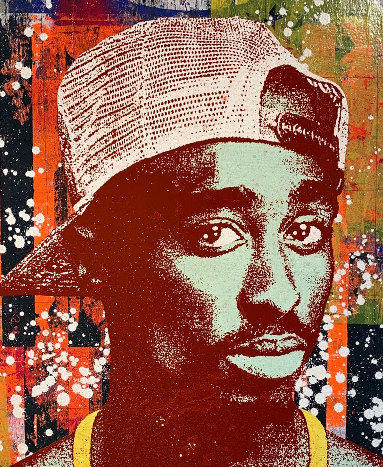 Greg Gossel - Greg Gossel "Tupac Shakur 2" Pop Art Musician Music ...