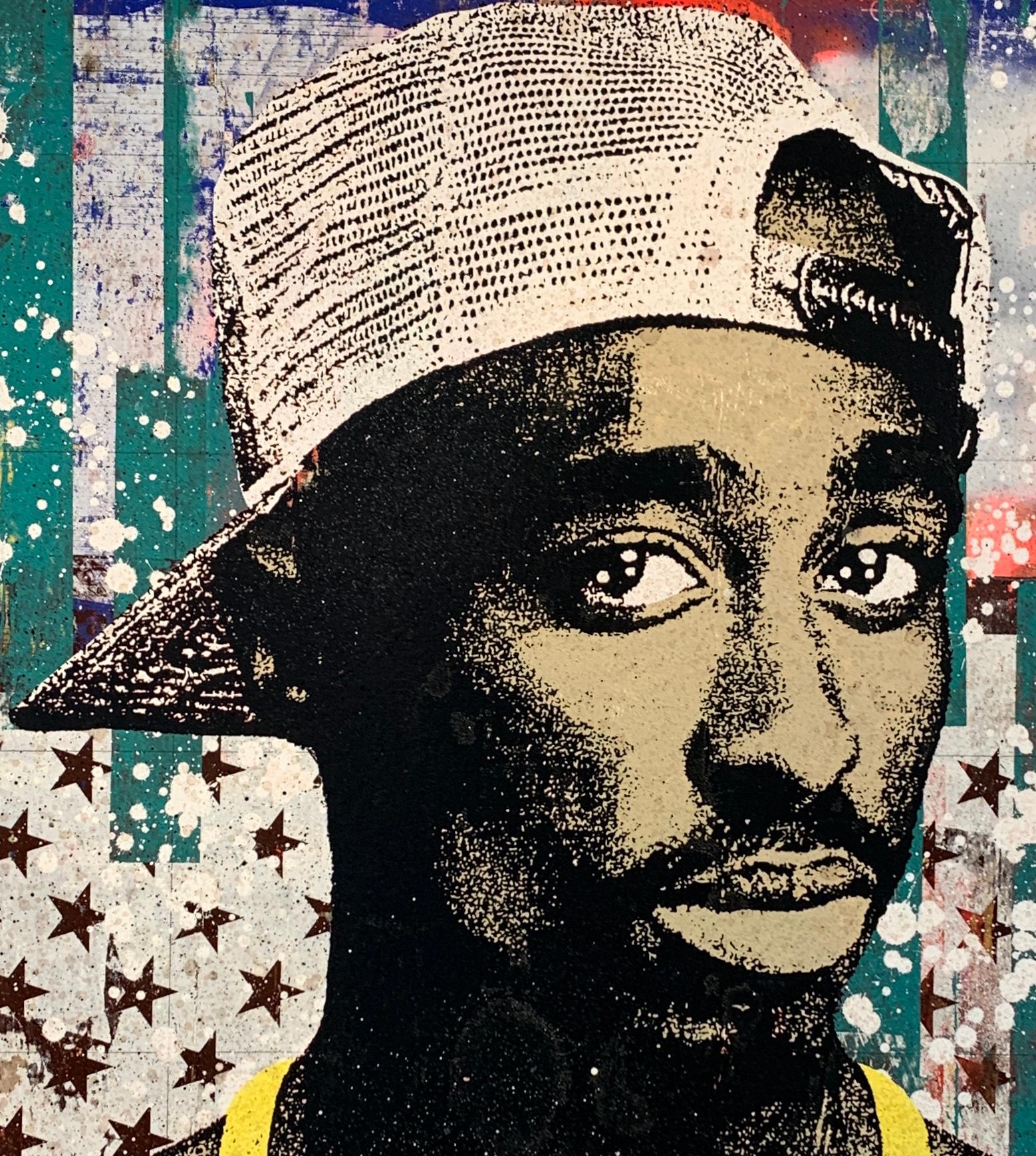 Greg Gossel - Greg Gossel "Tupac Shakur 1" Pop Art Musician Music ...