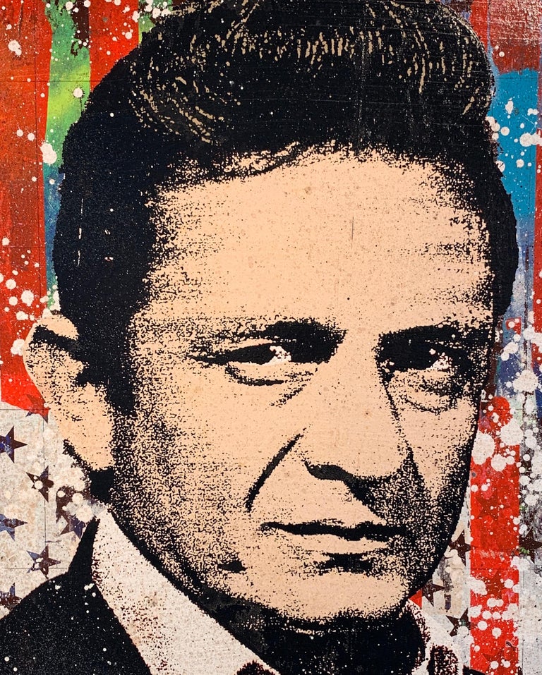 Greg Gossel - Greg Gossel "Johnny Cash 1" Pop Art Musician Music ...