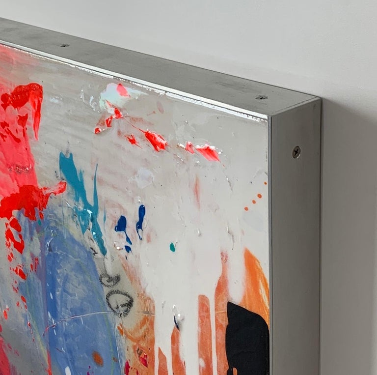 Peri Gutierrez - Peri Gutierrez "Wanderlust 1" Mixed Media Canvas ...