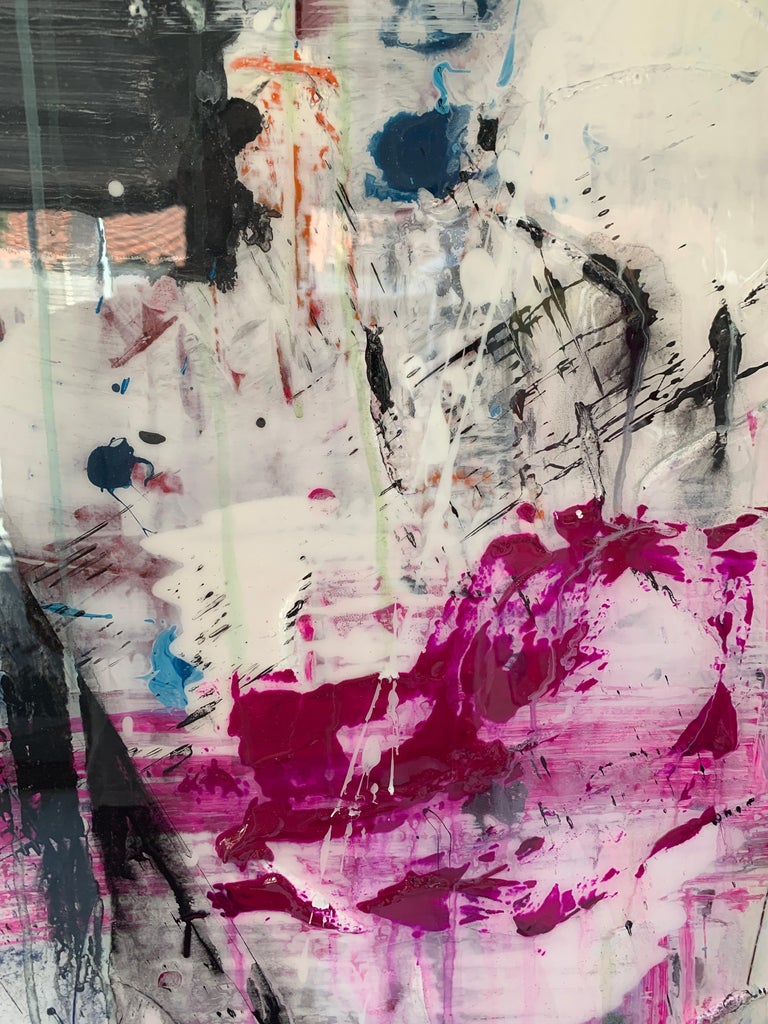 Peri Gutierrez - Peri Gutierrez "Contemplative" Canvas Abstract ...