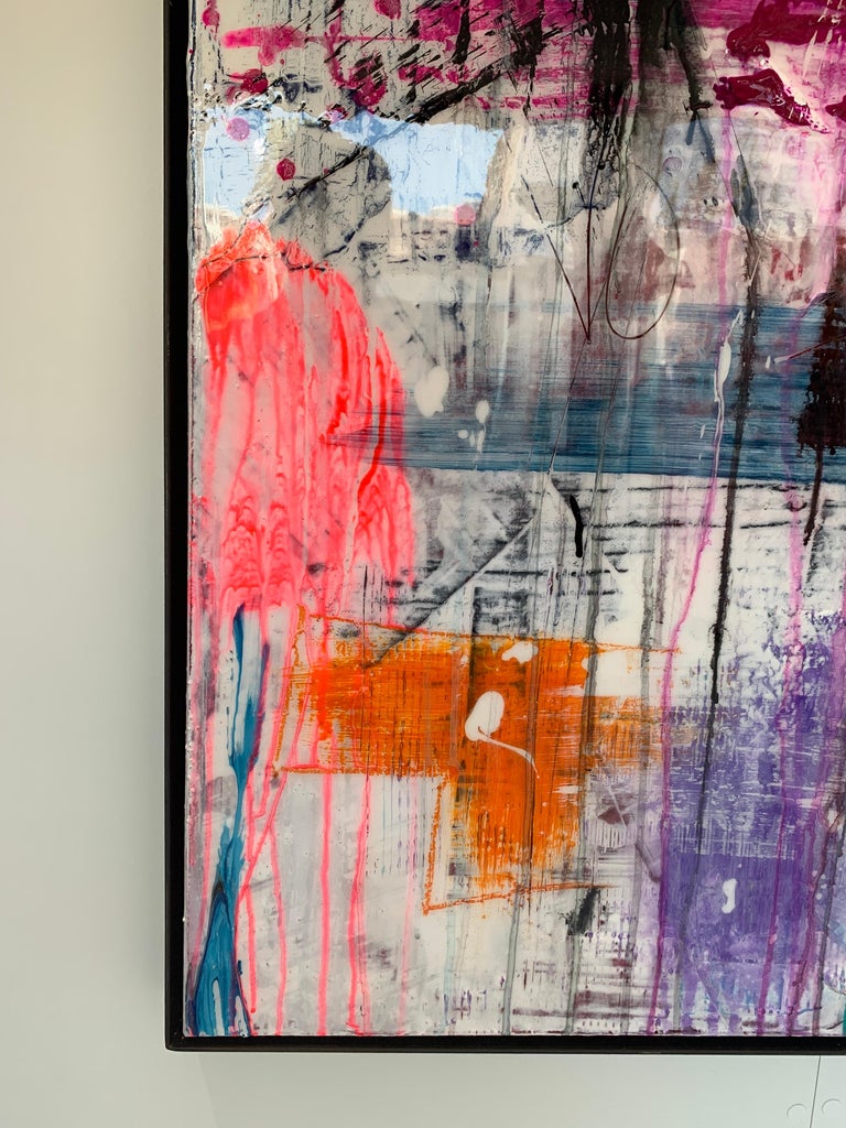 Peri Gutierrez - Peri Gutierrez "Contemplative" Canvas Abstract ...