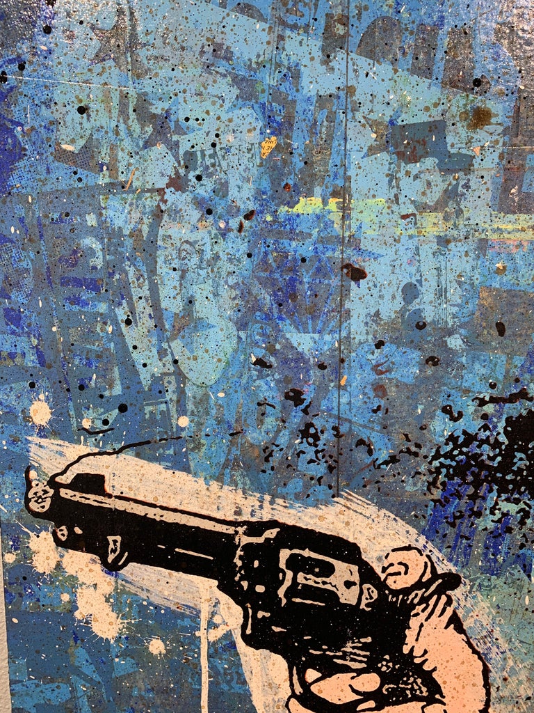 Greg Gossel - Elvis Blue For Sale at 1stDibs