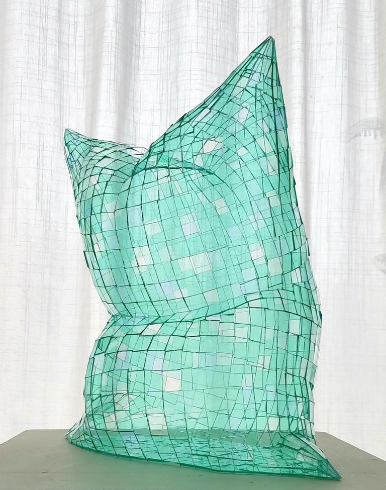 Colin Roberts - Glass Pillow (Green), Colin Roberts Plexiglass ...