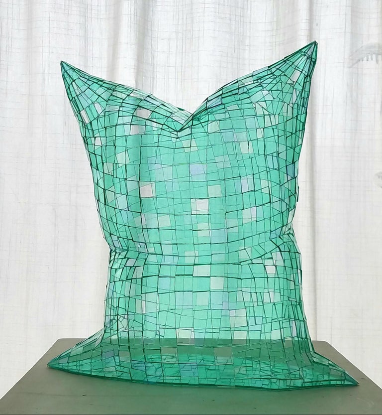 Colin Roberts - Glass Pillow (Green), Colin Roberts Plexiglass ...