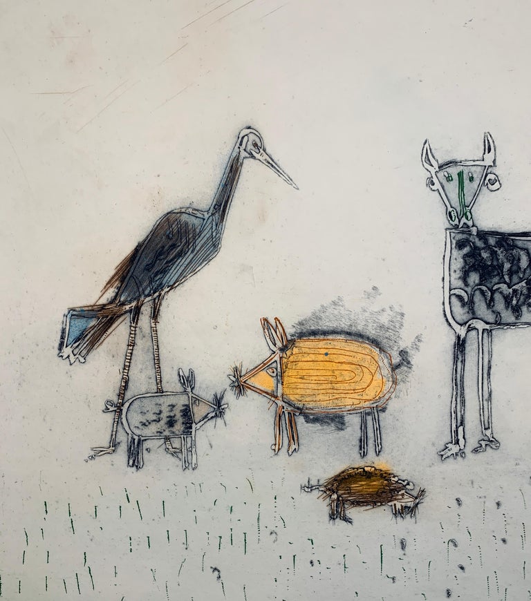 Malcolm Myers - The Animal Kingdom, by Malcolm Myers Intaglio Animal ...