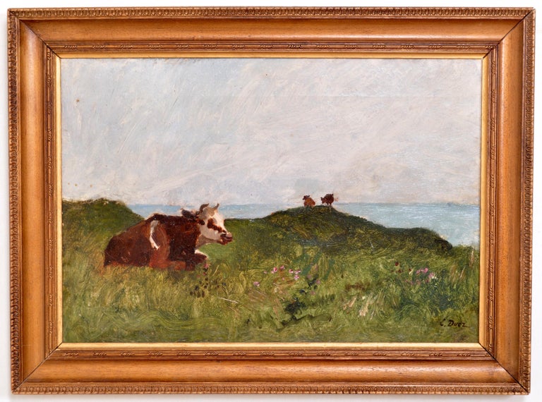 Ernest Ange Duez - Antique French Impressionist Oil Painting on Canvas ...