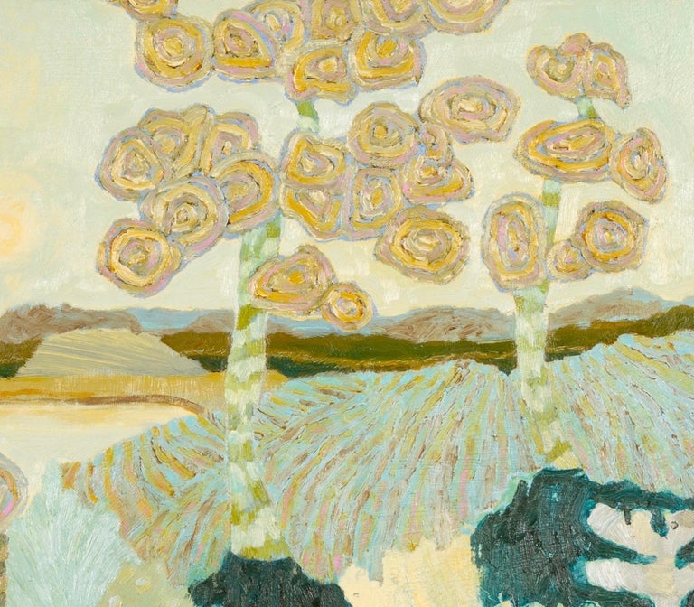 Richard Ballinger - Richard Ballinger Steps to the Bay landscape oil ...