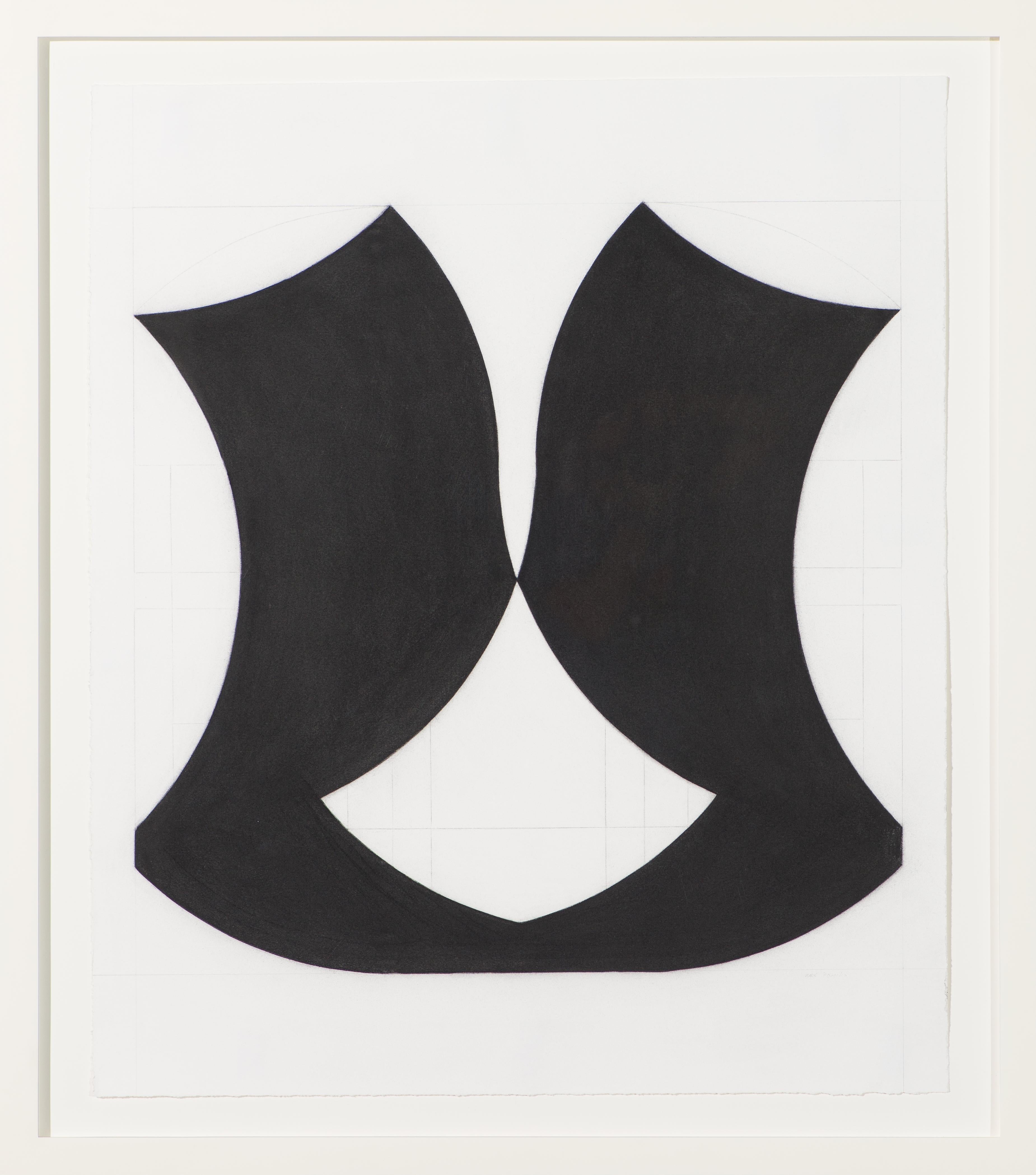 Gary Buckendorf - Olivebridge Drawing 30 (Abstract Charcoal Drawing in ...