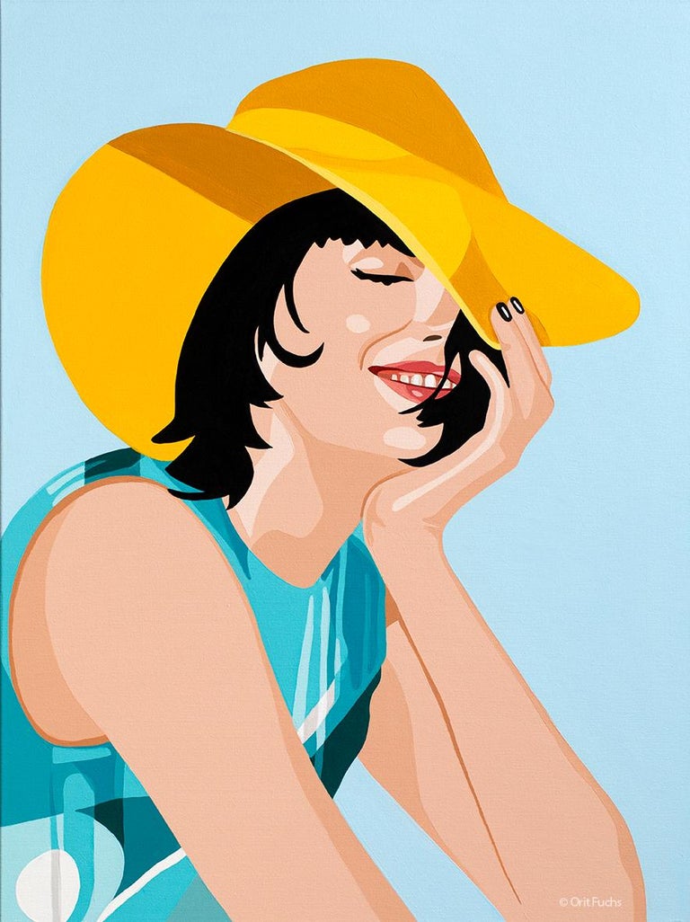Orit Fuchs - Orit Fuchs: Vivid 103 - Giclee print on canvas female ...