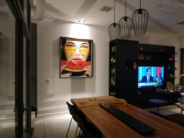 Orit Fuchs - Orit Fuchs: Vivid 81 - Giclee print on canvas female ...