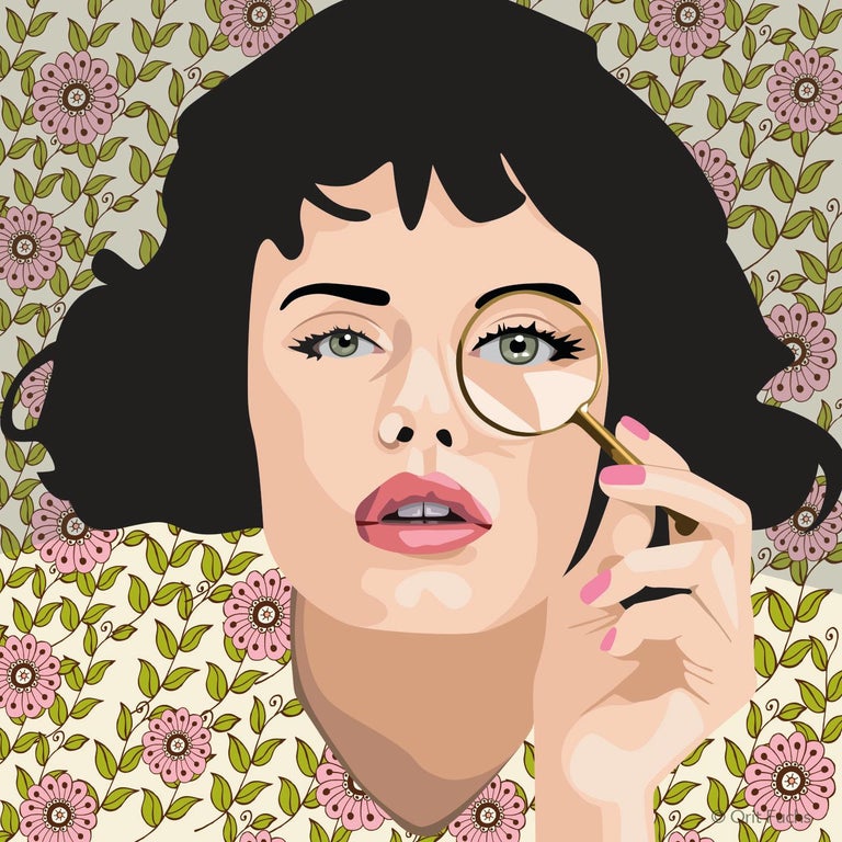 Orit Fuchs - Orit Fuchs: Vivid 62 - Giclee print on canvas female ...