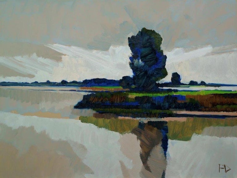 Frank Dekkers - ''Summer morning in the Horde'', Contemporary Dutch ...