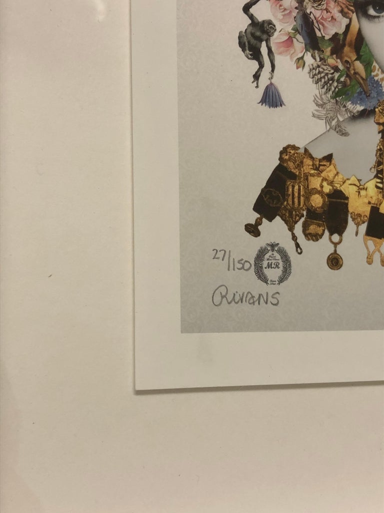 Maria Rivans - ''''Violet'''' Limited edition print of surrealistic ...