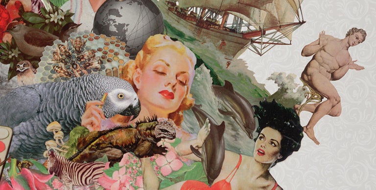 Maria Rivans - ''Edie'' Limited edition giclee print of surrealistic ...