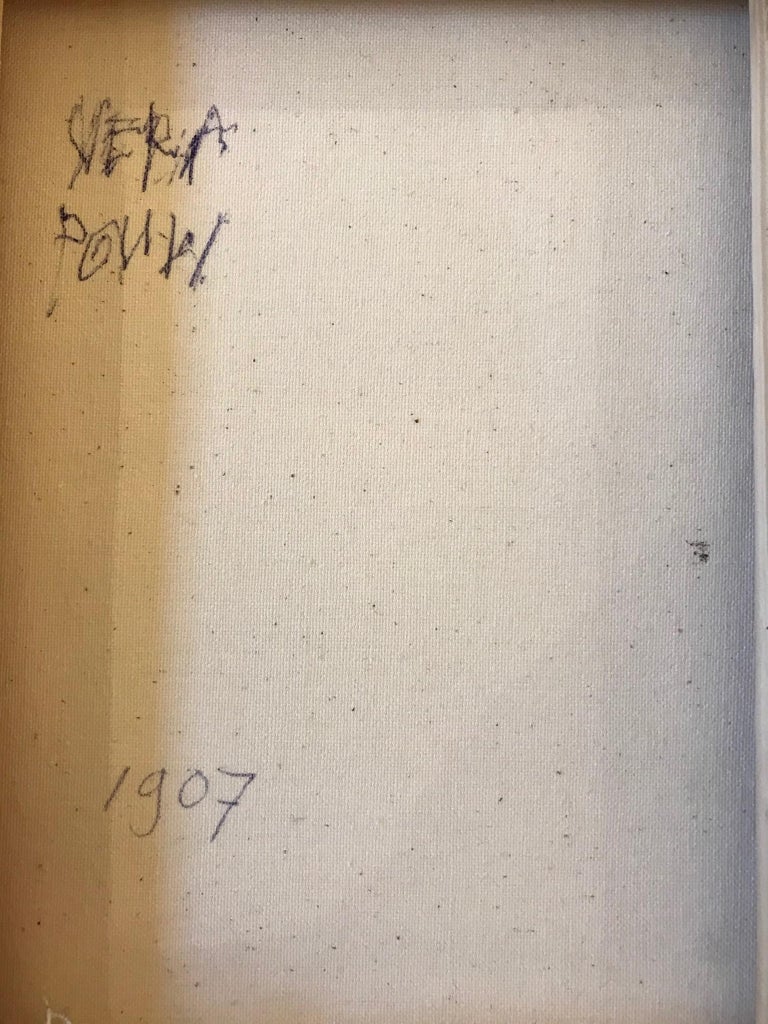 Vera Pouw - ''No title'' Dutch Contemporary Painting of a Moving Figure ...