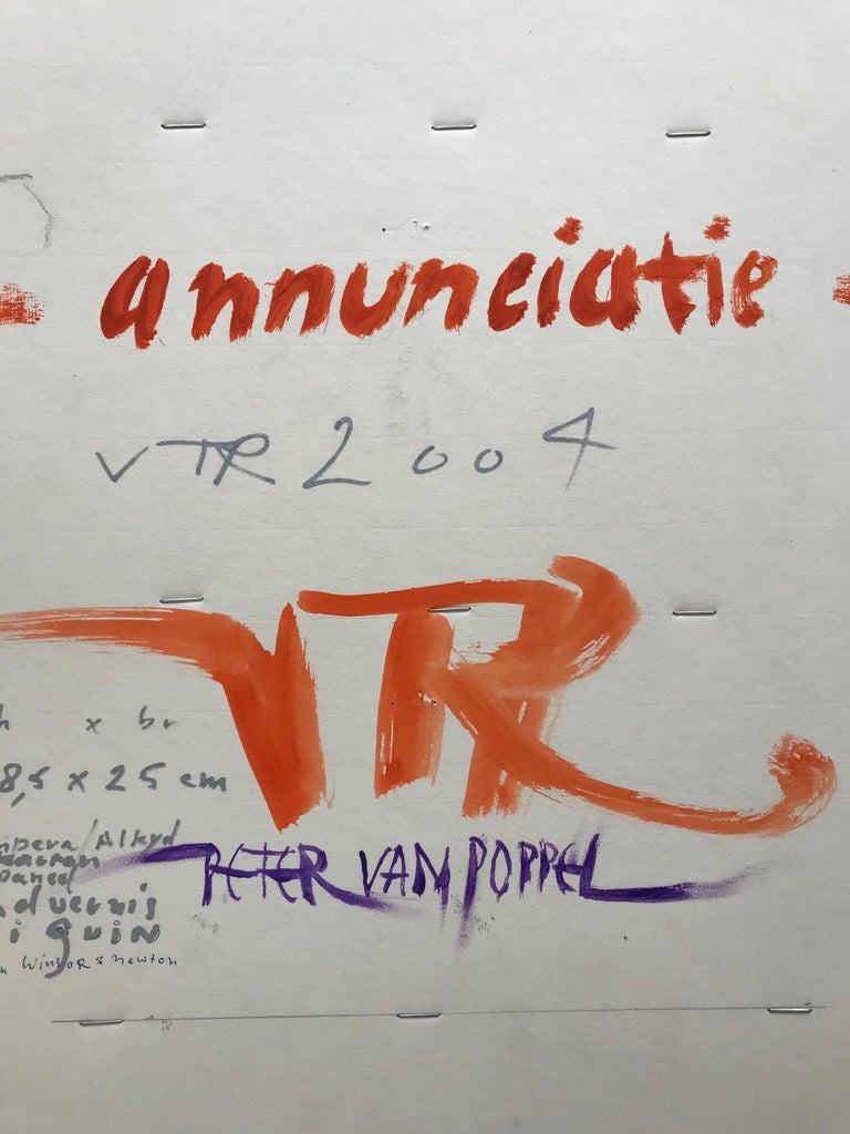 Peter van Poppel - ''''Annunciation'''' Contemporary Painting of the ...