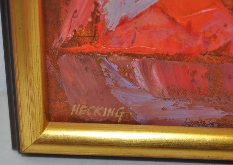 Lowell Hecking - Lowell Hecking (1908-1994) "Kabuki Theater" Original ...