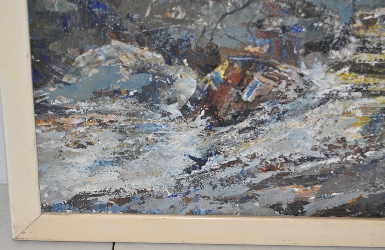 John Loren Head - John Loren Head "The Swimming Hole" Impressionist Oil ...