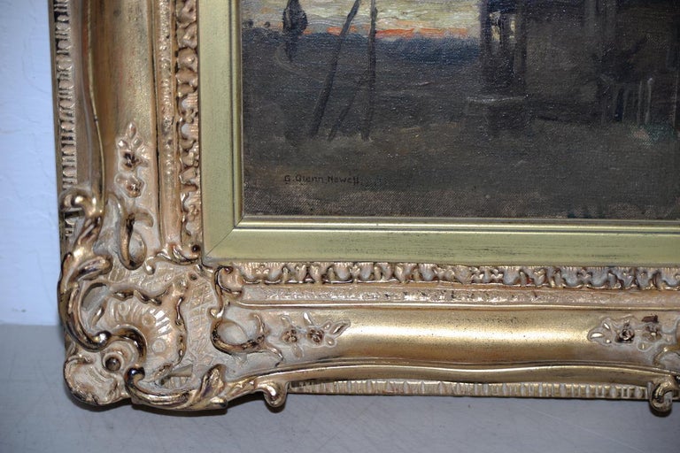 George Glenn Newell - George Glenn Newell "View From Cabin" Original ...