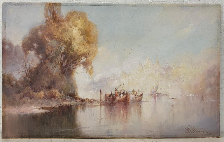 William Knox - William Knox "Dream City" Original Watercolour c.1920 ...