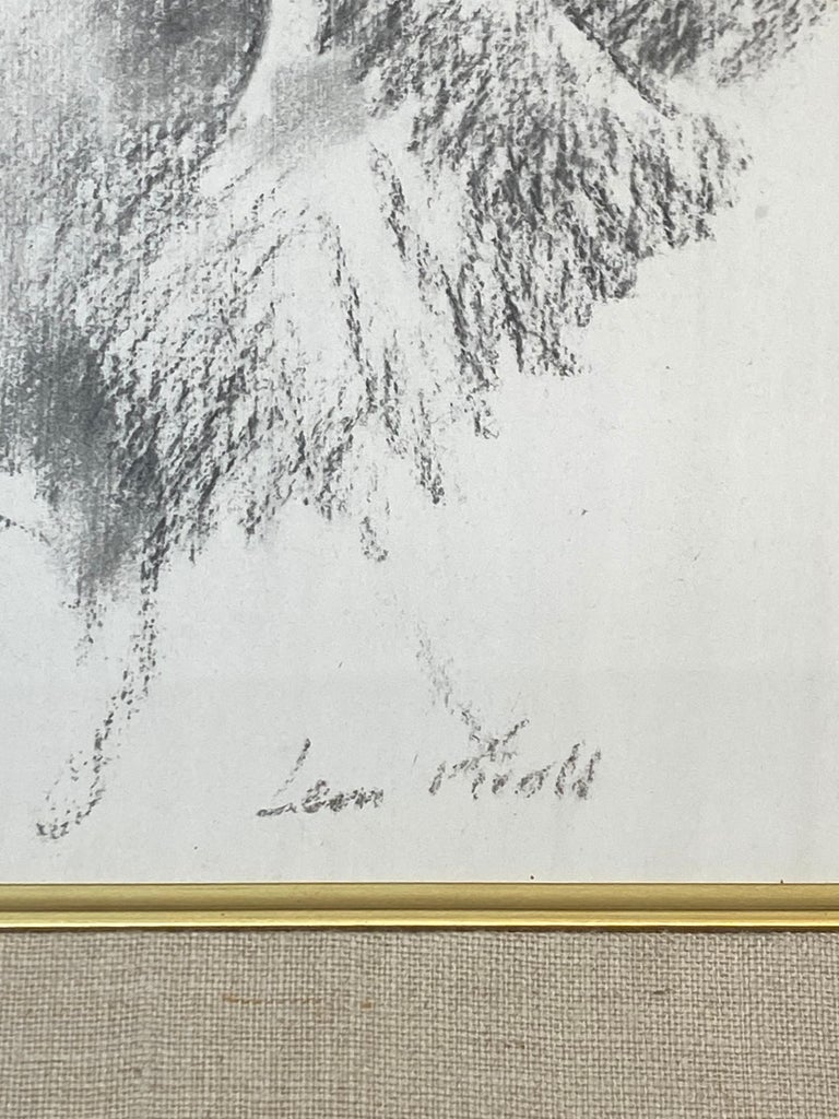 Leon Kroll - Leon Kroll Original Graphite Portrait of a Young Man c ...