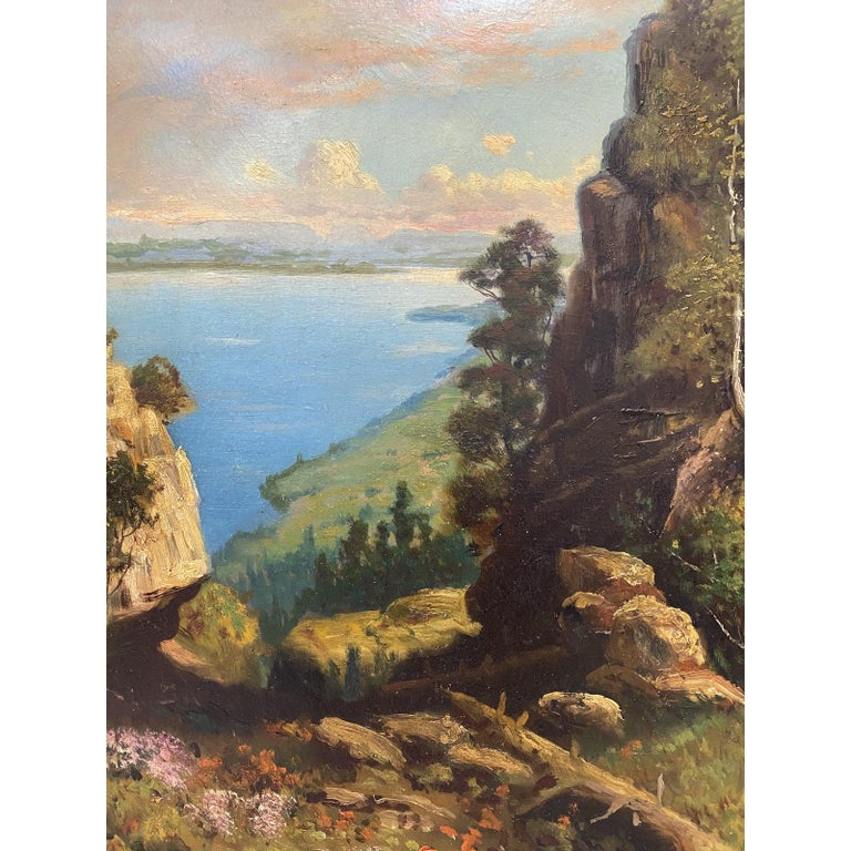 Robert Atkinson Fox - Robert Atkinson Fox "Lake Memphremagog" Oil ...