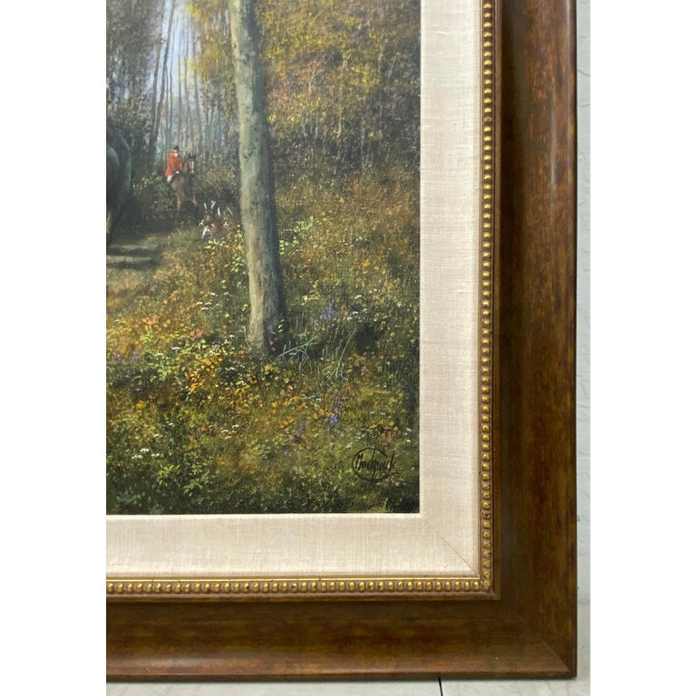 Clive Madgwick - Clive Madgwick "Hunting Lane" Original Oil Painting c ...