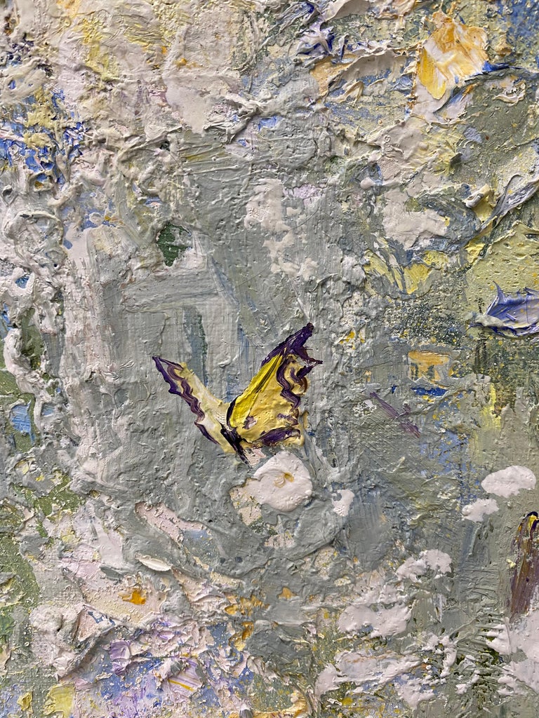 Lillian August - Lillian August "A Little Girl's Paradise" Original Oil ...