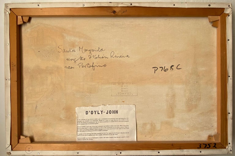 Cecil Rochfort D'Oyly John - D'Oyly John "Santa Margherita, Near ...