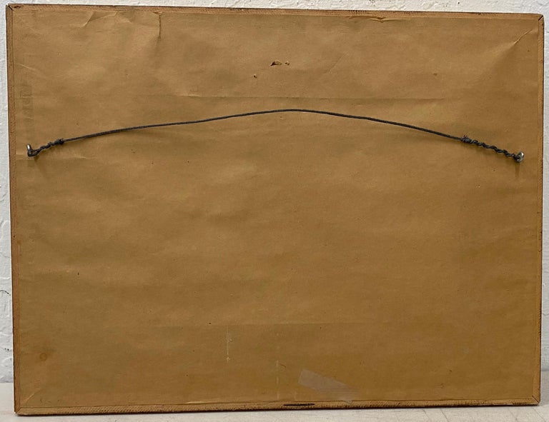 Carl Bjork - Carl Bjork European Port Scene Original Watercolor C.1917 ...