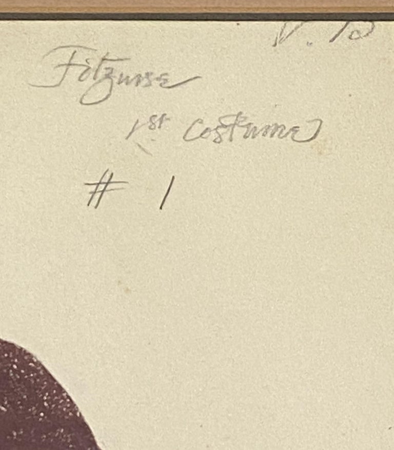 Roger Furse - Roger Furse "Waldemar Fitzurse - Ivanhoe" Original ...