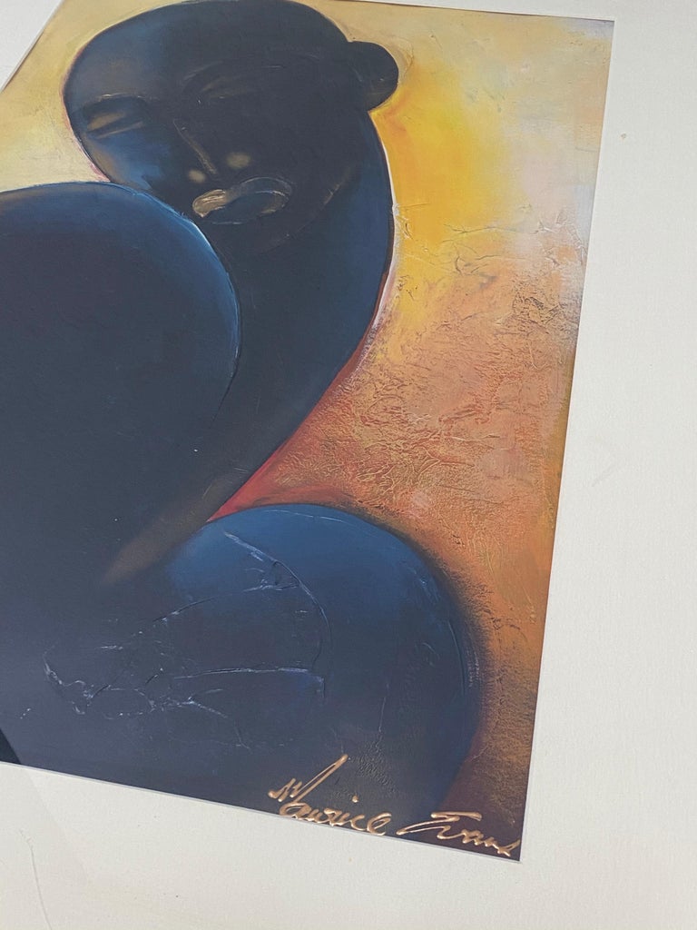 Maurice Evans - Maurice Evans Original Mixed Media Portrait 20th ...