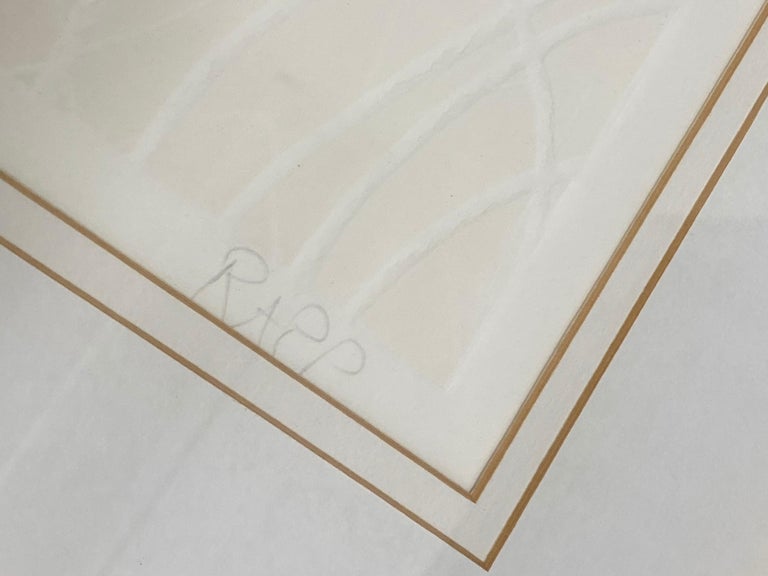 Ray Rapp - Ray Rapp "White on White #2" Signed Intaglio Print C.1981 at ...