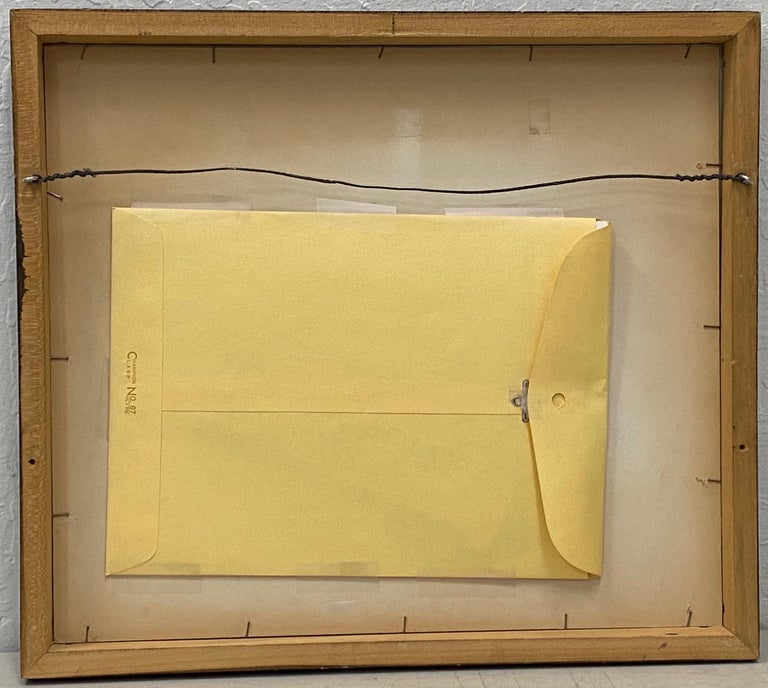 Norman Adams - Norman Adams "Study at Resipole" Original Watercolor c ...