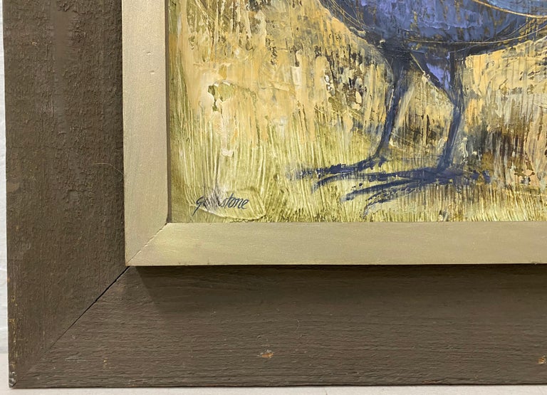 Gilbert Stone - Gilbert Stone "Blackbirds Aren't Black" Original Oil ...