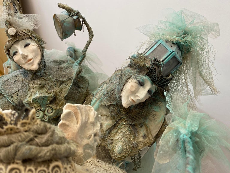 Julio Quijano - Julio Quijano "Journey of the Wise" Mixed Media ...