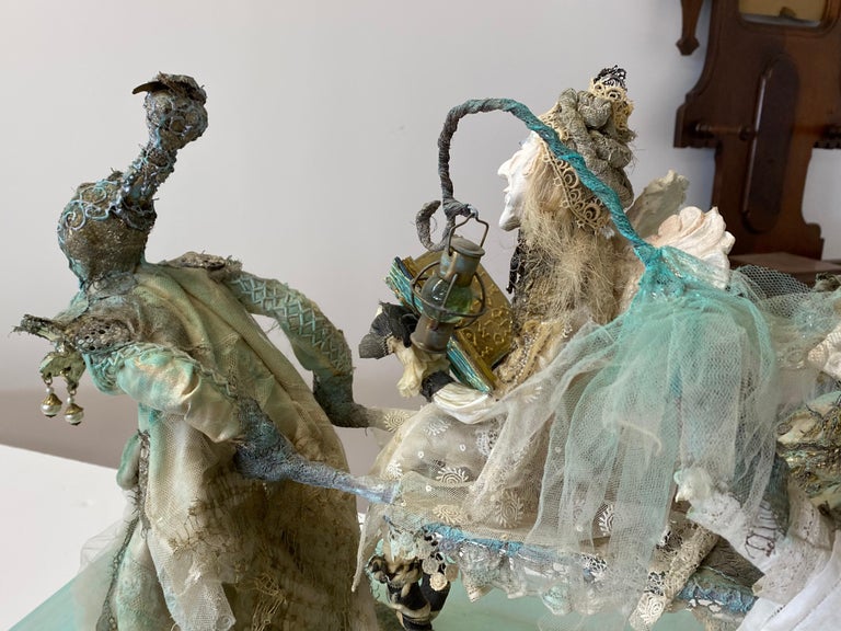 Julio Quijano - Julio Quijano "Journey of the Wise" Mixed Media ...