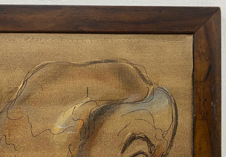 William McBride - William McBride "Daumier Heads" Original Oil on ...
