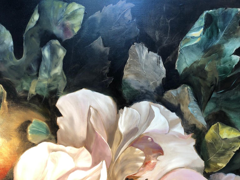 Diana Watson - 'Rondo II', Contemporary classic Floral Oil painting on ...