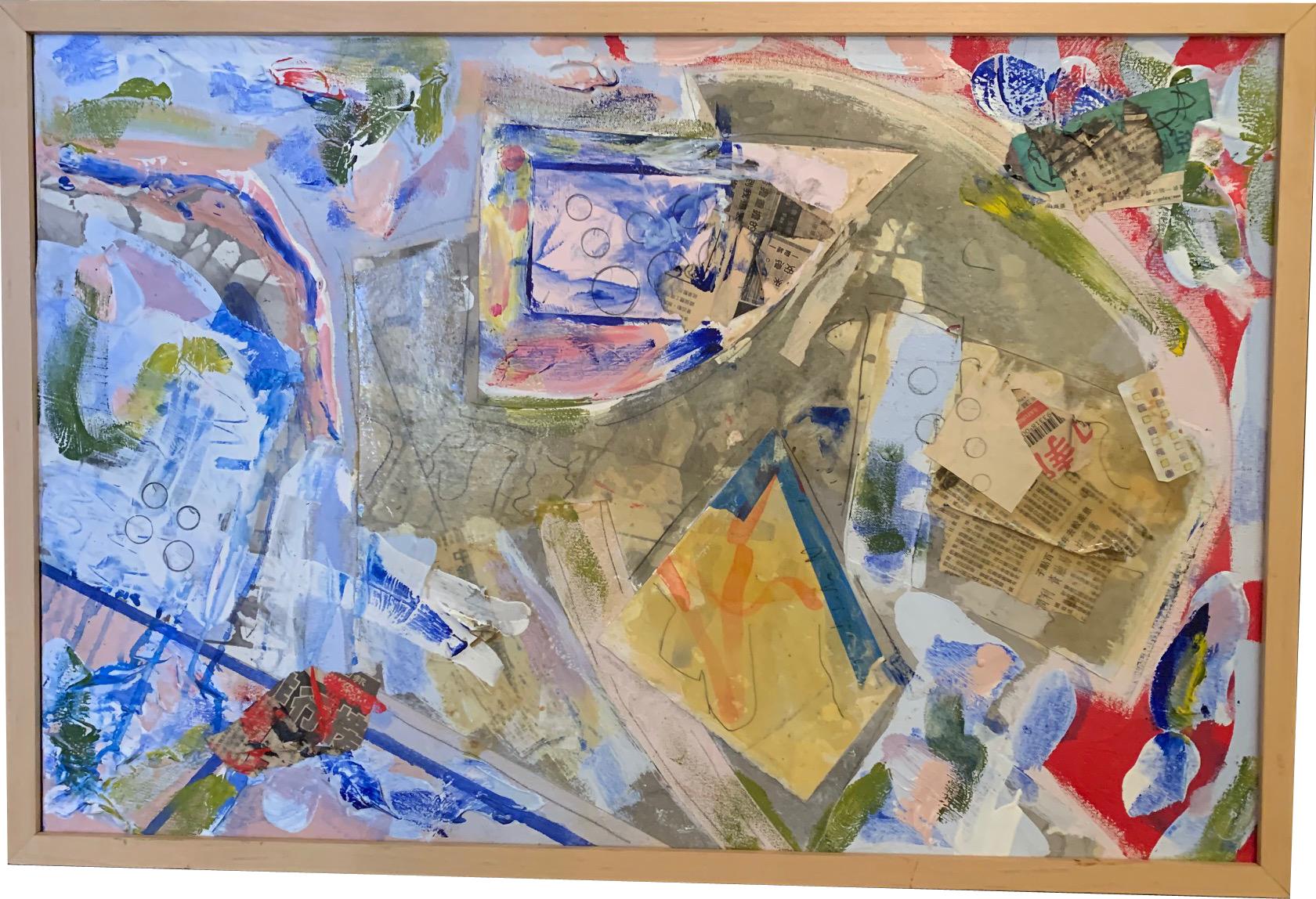 Steven H. Rehfeld - Untitled Contemporary Abstract Mixed Media by ...