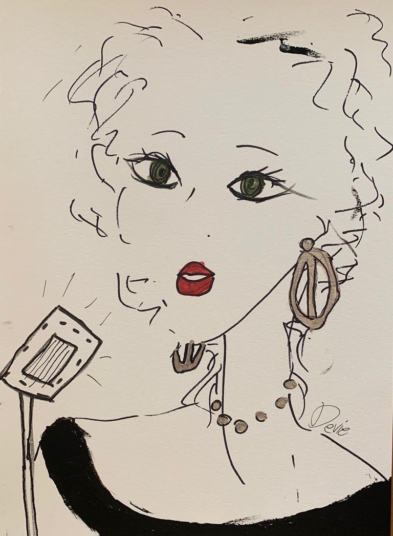 Devie Elzafon - "Before The Show" by Devie For Sale at 1stDibs