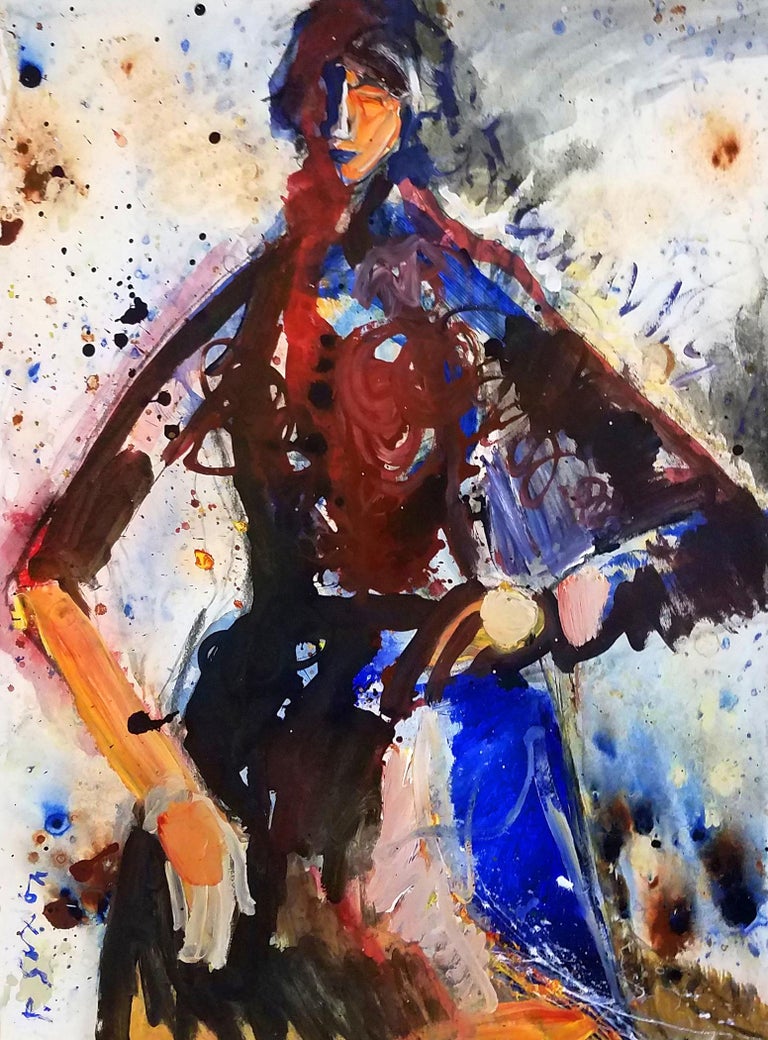 Phil Saxon - Woman In Thought For Sale at 1stDibs