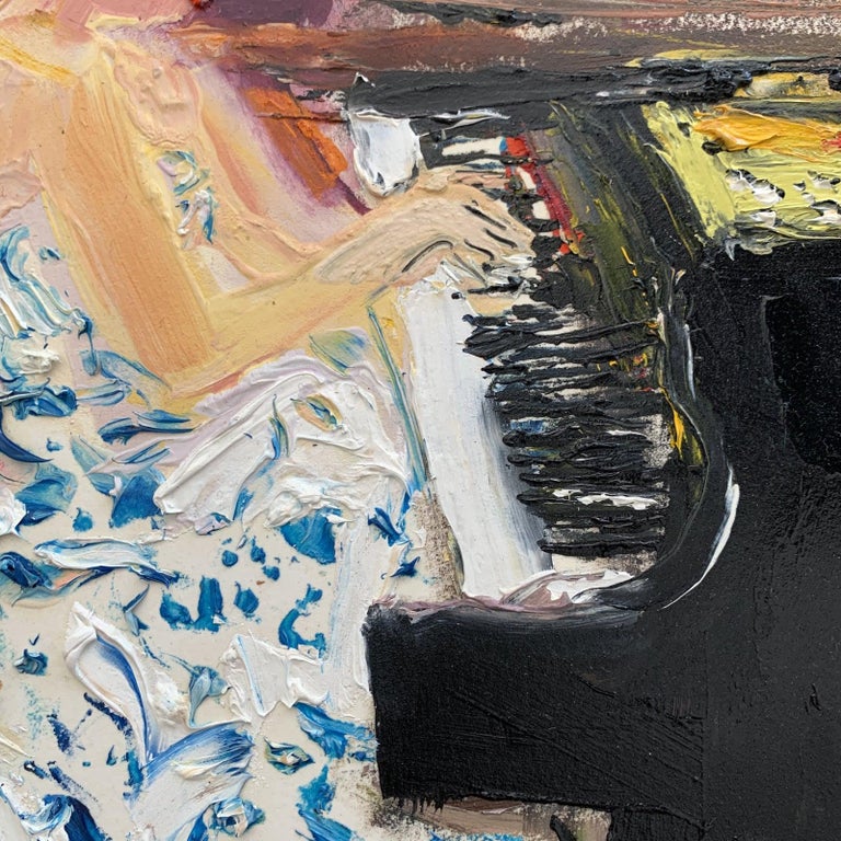 Ana Guzman - Lady On Piano Oil Painting at 1stDibs | ana guzman artist ...