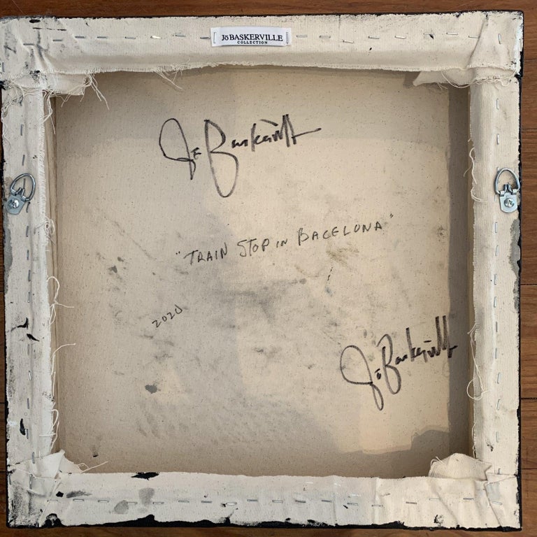 Jo Baskerville - Train Stop to Barcelona For Sale at 1stDibs