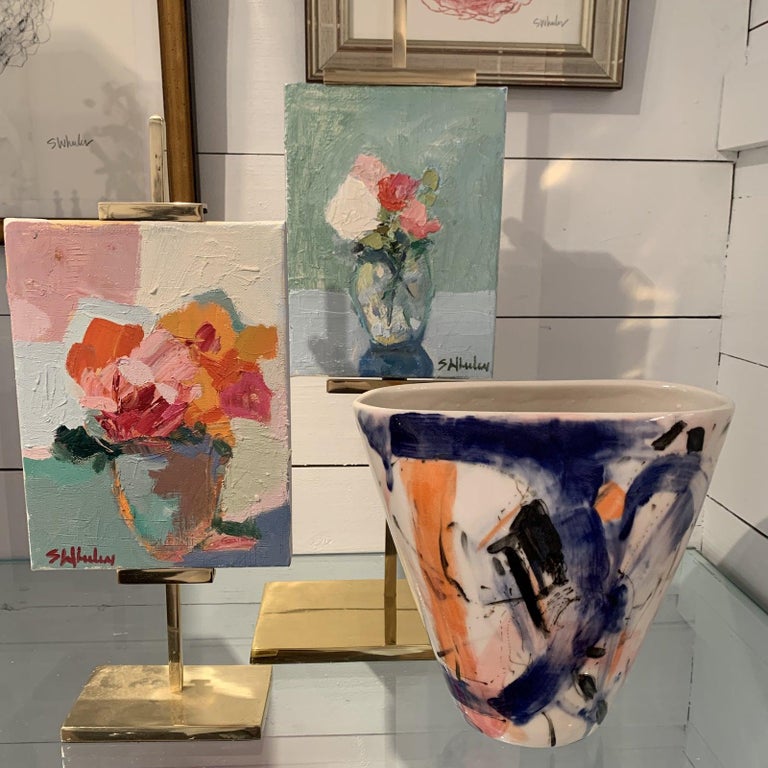 Stephanie Wheeler - Studio Pottery Abstract Vase by S Wheeler For Sale ...