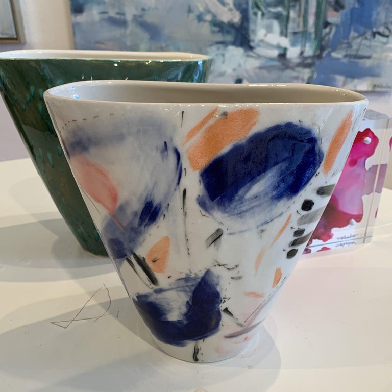 Stephanie Wheeler - Studio Pottery Abstract Vase by S Wheeler For Sale ...