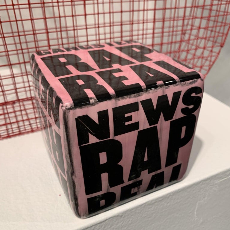 Kaiser Suidan - Contemporary Cube Wall Sculpture by Kaiser Suidan For ...