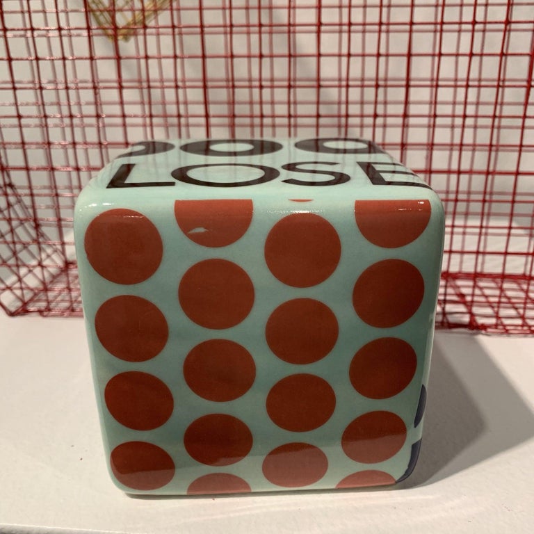 Kaiser Suidan - Contemporary Ceramic Cube Wall Sculpture by Kaiser ...